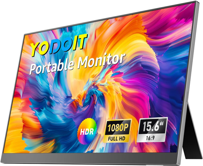 Portabel Monitor | FHD Monitor Screen | IPS Display | YODOIT