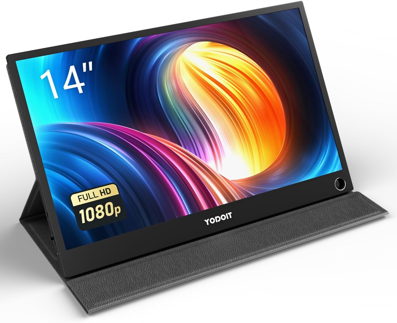 Portable Monitor 1920×1080 FHD Monitor Screen IPS Display with USB Typ ...