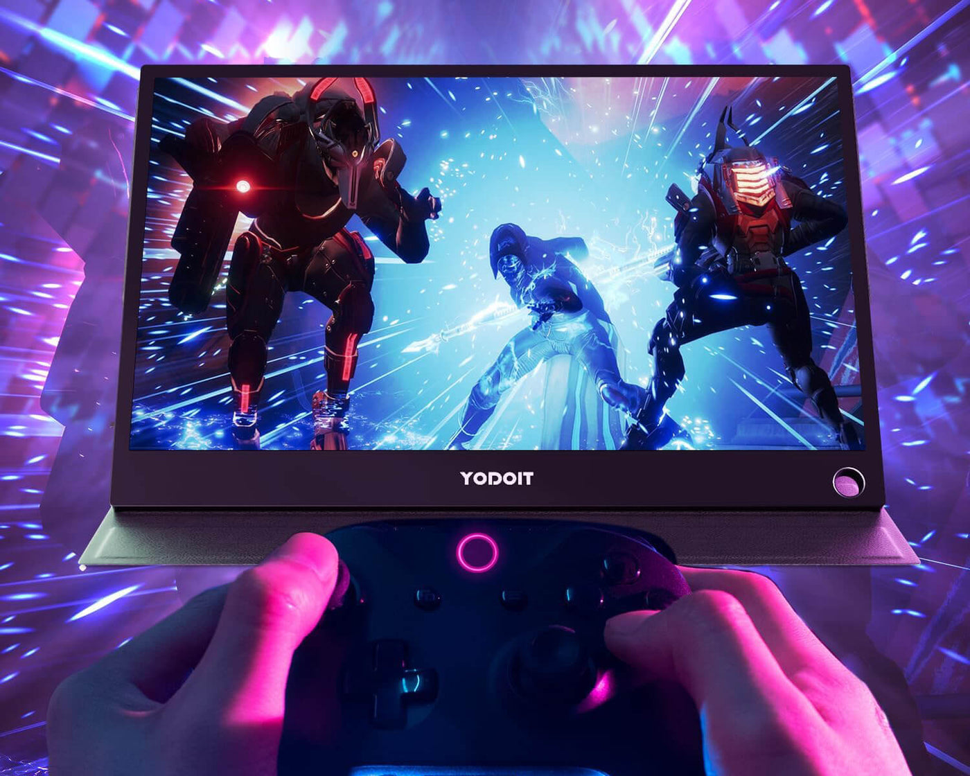 Portabel Monitor | FHD Monitor Screen | IPS Display | YODOIT